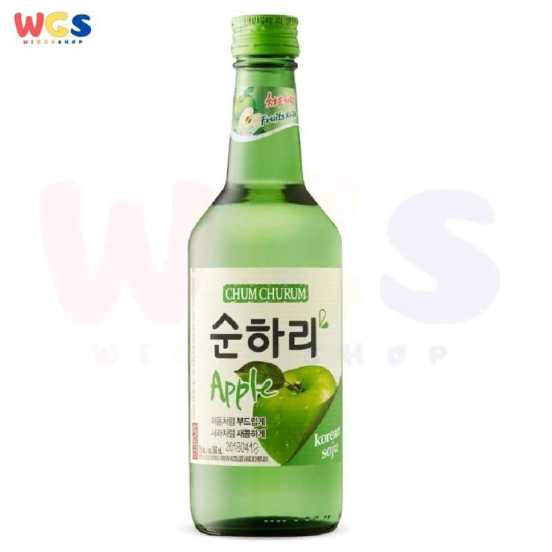 Jual Chum Churum 순하리 복숭아 Flavored Green Apple with Natural Fruit Juice ...