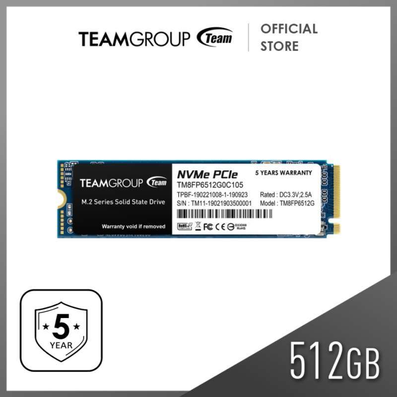 Promo Team Group M.2 2280 PCI-e 3.0 x4 with NVMe MP33 SSD [512 GB ...