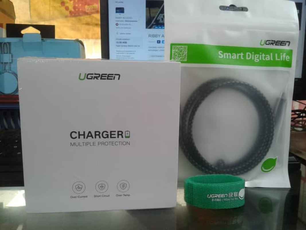 Promo New Ugreen Type C To Type C 30W Pd Power Delivery Original Qc ...