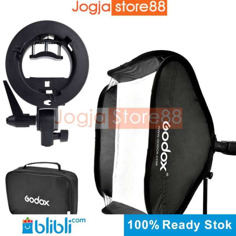 Jual Godox S-Type Softbox Flash Diffuser Camera DSLR 60 X 60 CM - SFUV ...