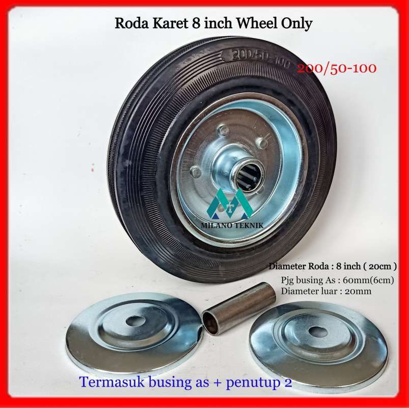 Jual Roda Troli 8 Inc Original Murah - Harga Diskon Juni 2024 | Blibli.com