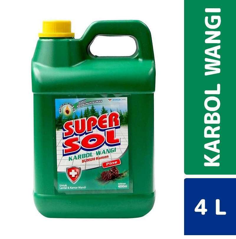 Jual Super Sol Karbol Wangi [4 Liter] di Seller Hashira Bandung ...