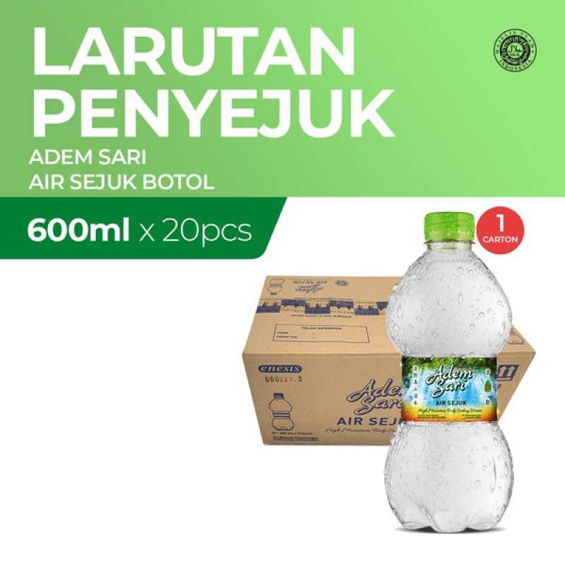 Jual Adem Sari 600ml X 24 Botol (1 Dus) Air Sejuk Di Seller Toko Jaya Sentosa - Cengkareng Barat ...