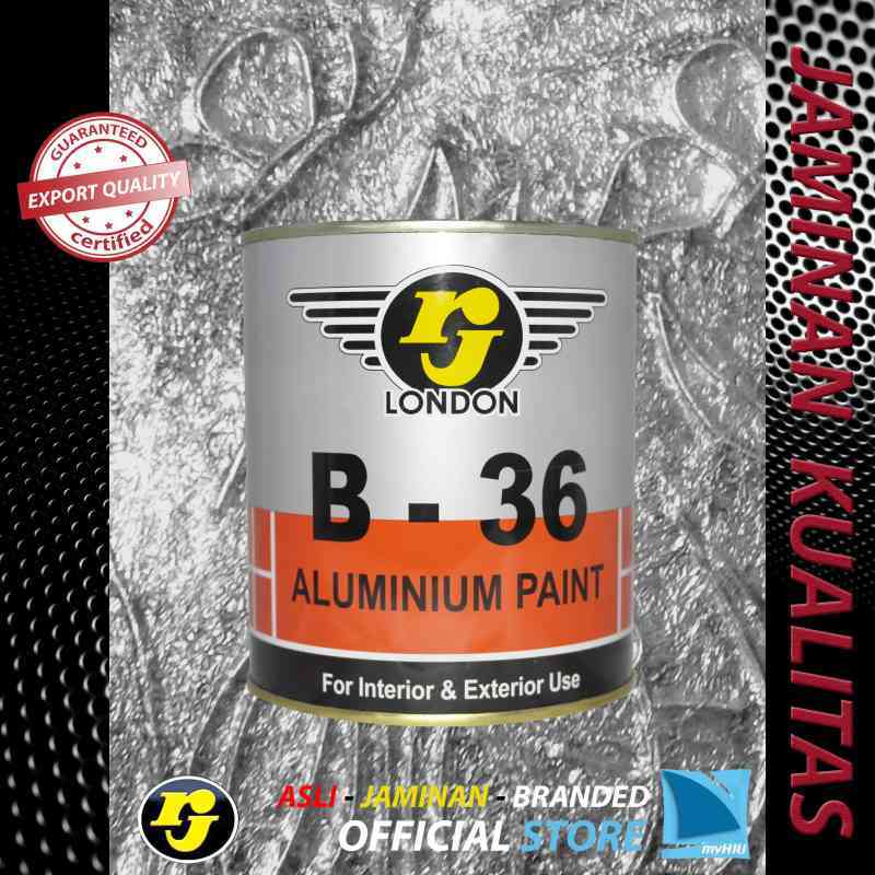 Jual Cat Aluminium 100 ml Pagar - Tangki - Tiang - Pintu Besi - Rolling ...