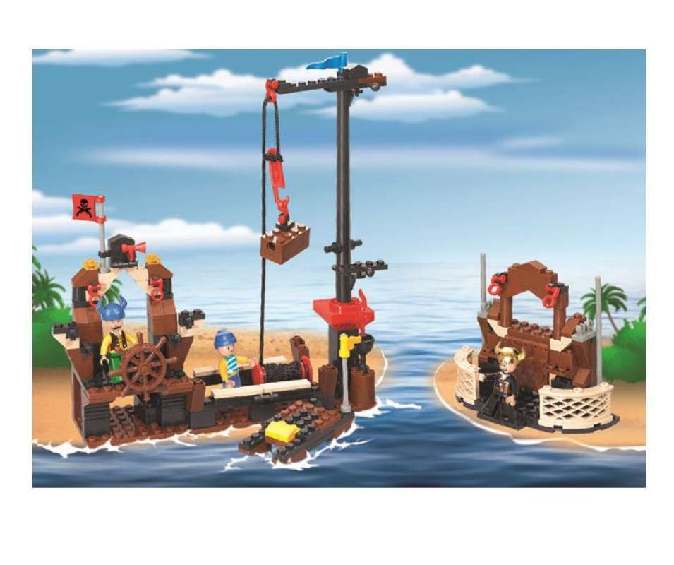 Jual Lego Sluban Kapal Bajak Laut - Pirate Ship M38-b0279 Di Seller ...