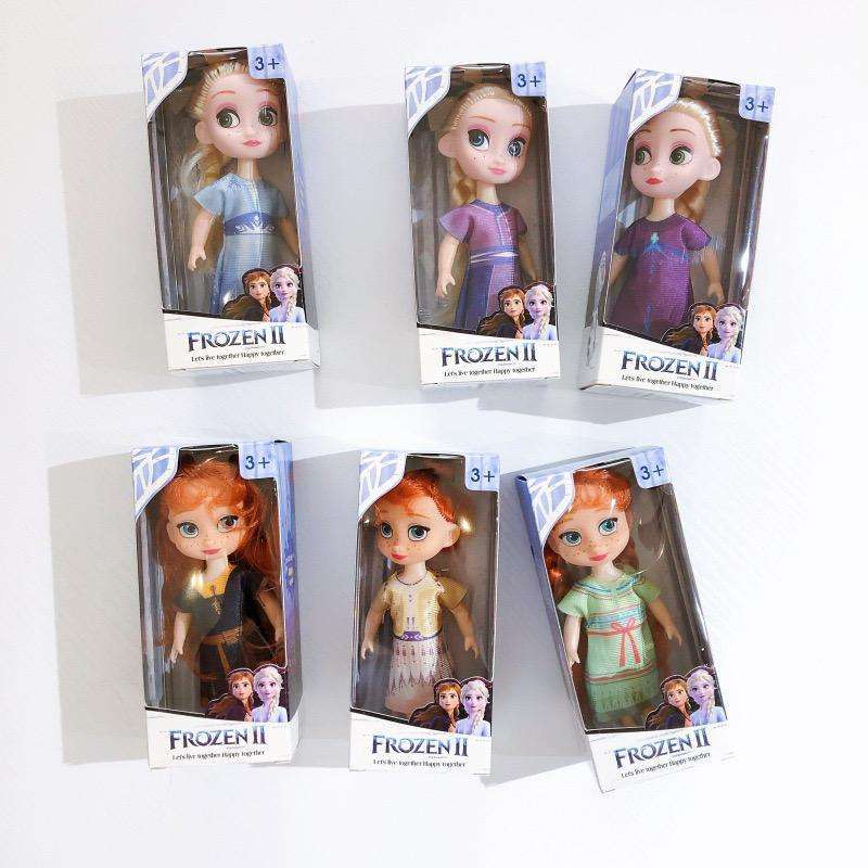 Jual Mainan Anak Boneka Frozen Anna Elsa Isi 6 Untuk Kado/hadiah Ulang ...