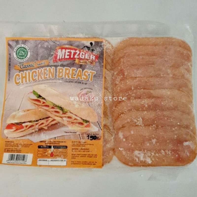 Jual Ham Ayam Asap Metzger Halal Smoked Chicken Breast 150g Di Seller ...