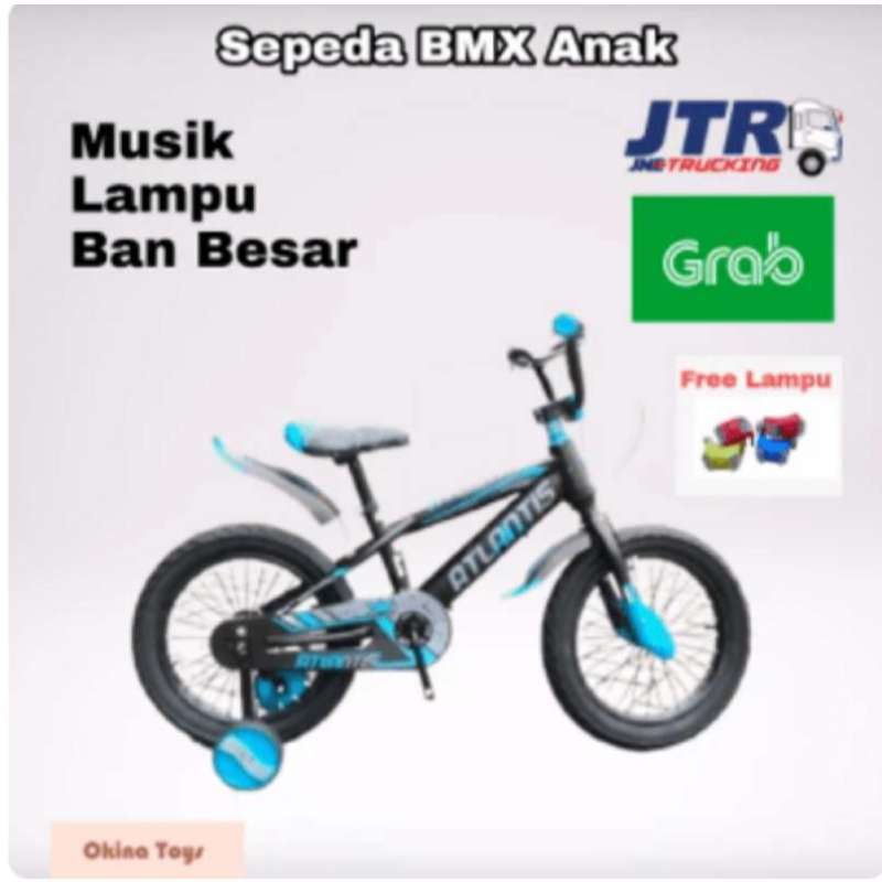 Jual Sepeda Bmx Atlantis Sparta Ban Besar 12 / 16 / 18 Inch Di Seller ...