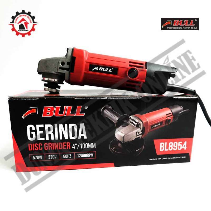Jual Bull Disc Grinder Bl8954 - Gerinda Tangan [4 Inch] Di Seller ...