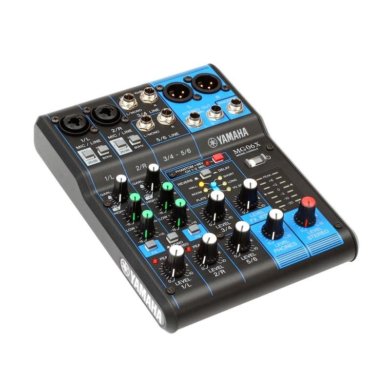 Jual Yamaha MG60X 6 Channel Mixer - Hitam di Seller New Galaxy Genteng ...