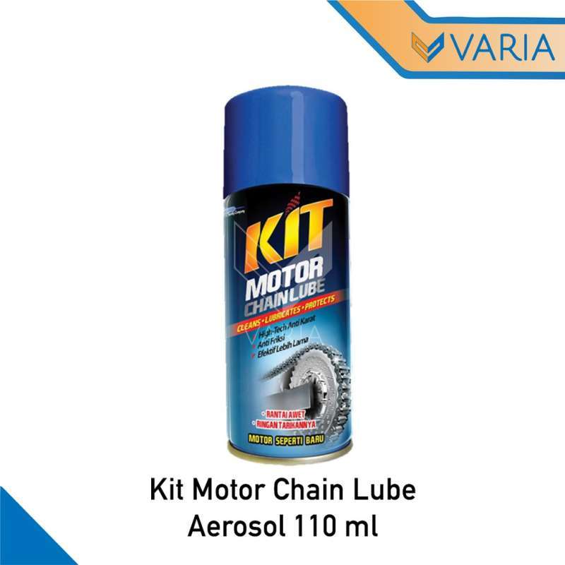 Jual Kit Motor Chain Lube Oli Pelumas Rantai Aerosol 110 ml di Seller ...