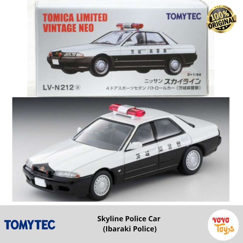 Jual Tomica Limited Vintage Neo TLV-N212a Skyline Police Car Ibaraki ...