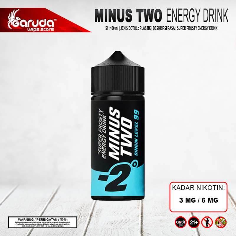Jual Liquid Minus Two Series Ora Brewery 6mg 100ml Bercukai Energy ...