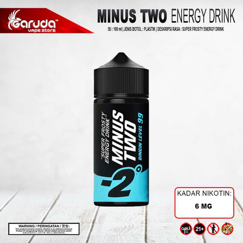 Jual Liquid Minus Two Series Ora Brewery 6mg 100ml Bercukai Energy ...