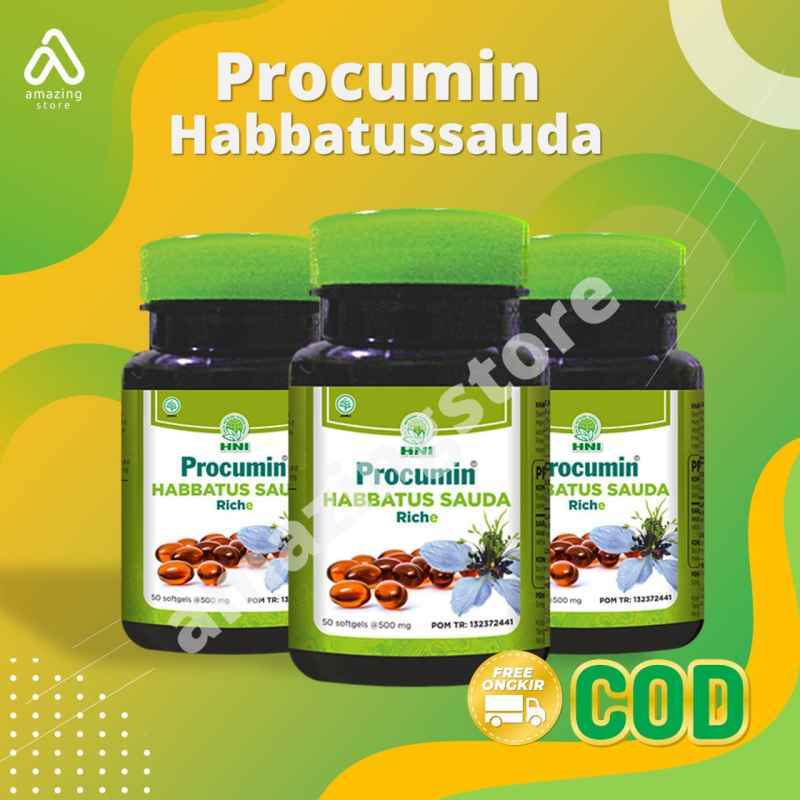 Jual procumin habbatussauda rich vit E obat herbal HNI HPAI di Seller ...