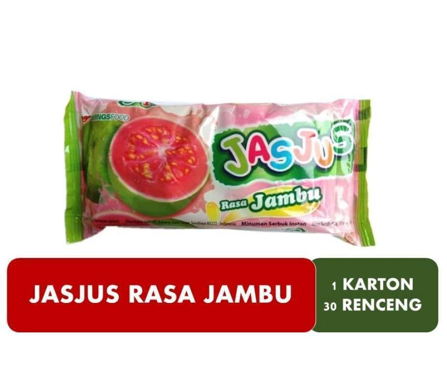 Jual JASJUS Jambu [8 gr/ 300 SCHT / 1 Karton] di Seller Boyon sembako2 ...