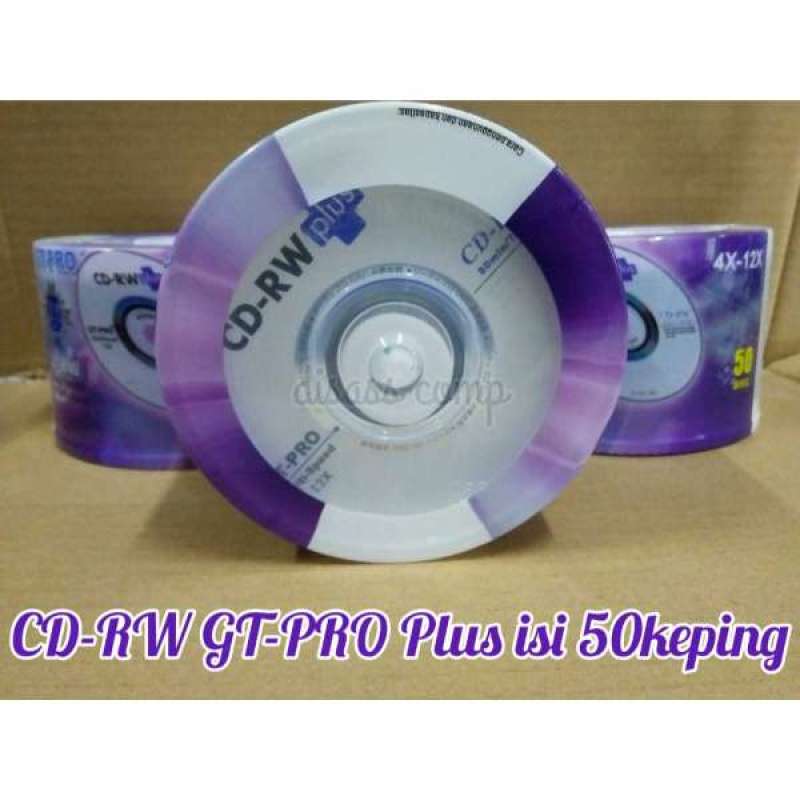 Jual Cdrw Gt Pro - Cd-rw Gt-pro Plus 12x - Cd Rw 700mb - Disass Jogja ...