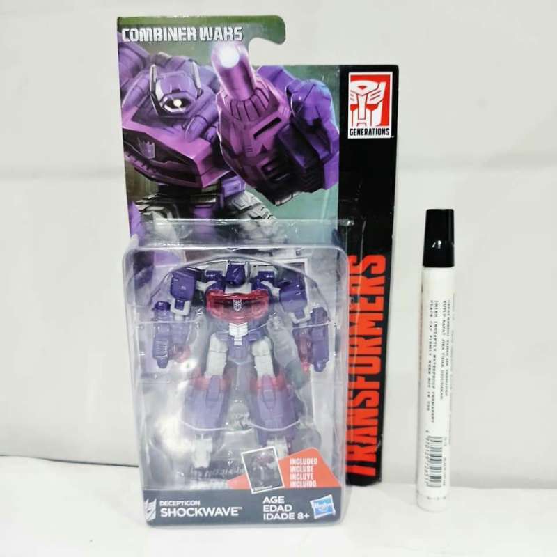 Jual transformers power primes shockwave by hasbro tinggi sekitar 3.75 ...