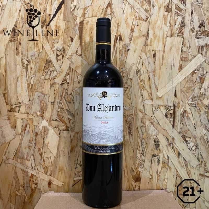Promo Don Alejandro Gran Reserva Merlot Red Wine [750mL] Diskon 3% di ...