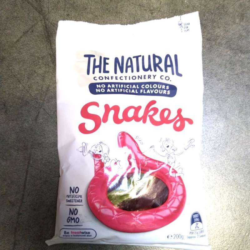 Jual The Natural Confectionery Co. Snakes 200g di Seller Francis ...