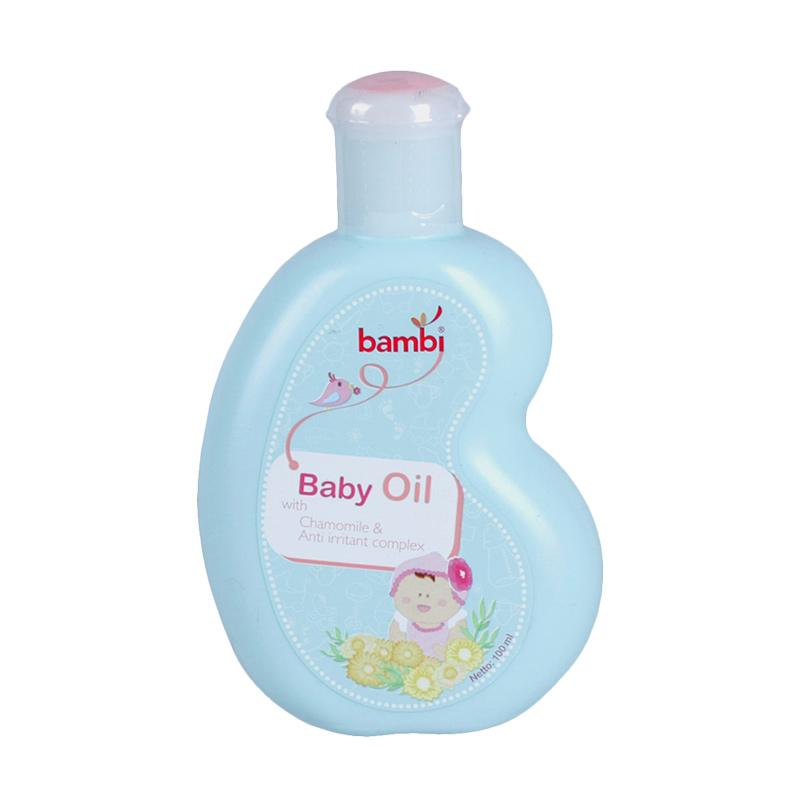 Promo Bambi Baby Oil [100 mL] Diskon 14% di Seller BABY CLUB HOUSE ITC ...