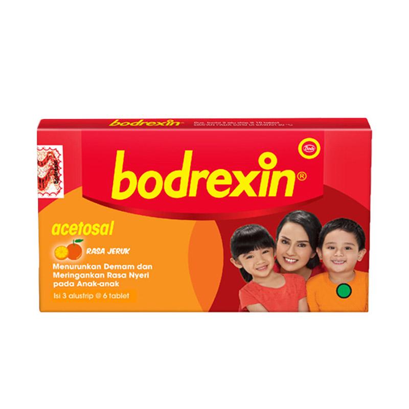 Jual Bodrexin Obat Demam Anak [6 Strip/Tablet] - Orange di Seller ...