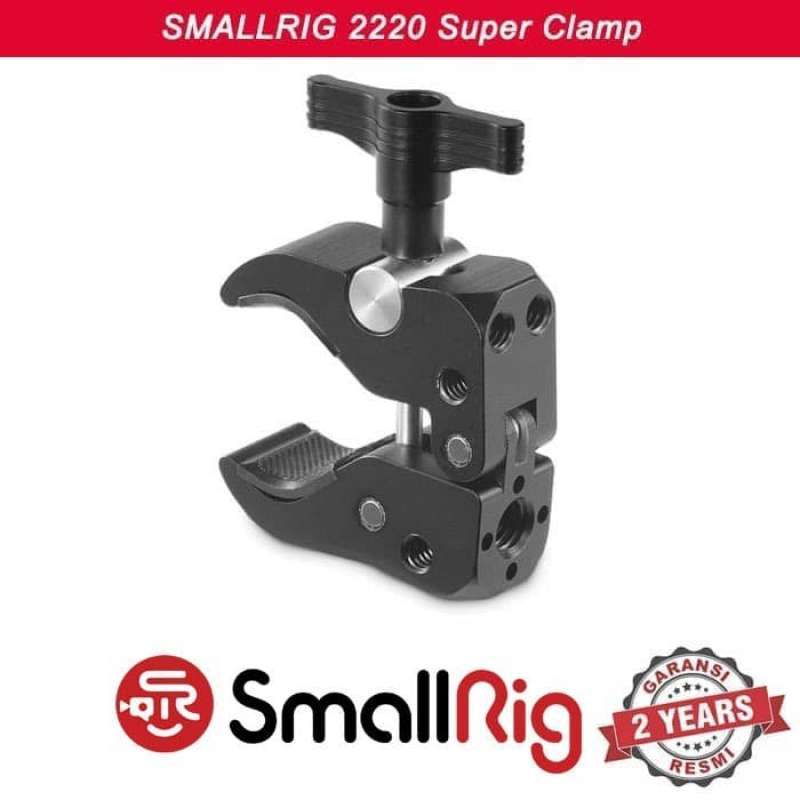 Promo SmallRig DSLR Kamera Rig Super Clamp Thread Arri Locating Holes ...
