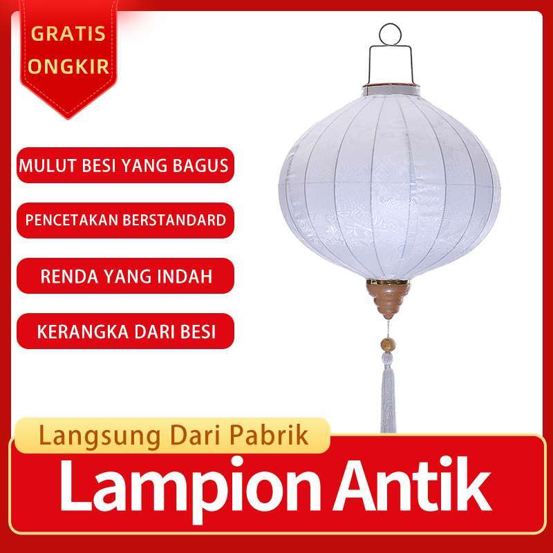 Jual Lampion Putih Grosir Lampion Bernuansa Tradisional Lampion Bulat ...