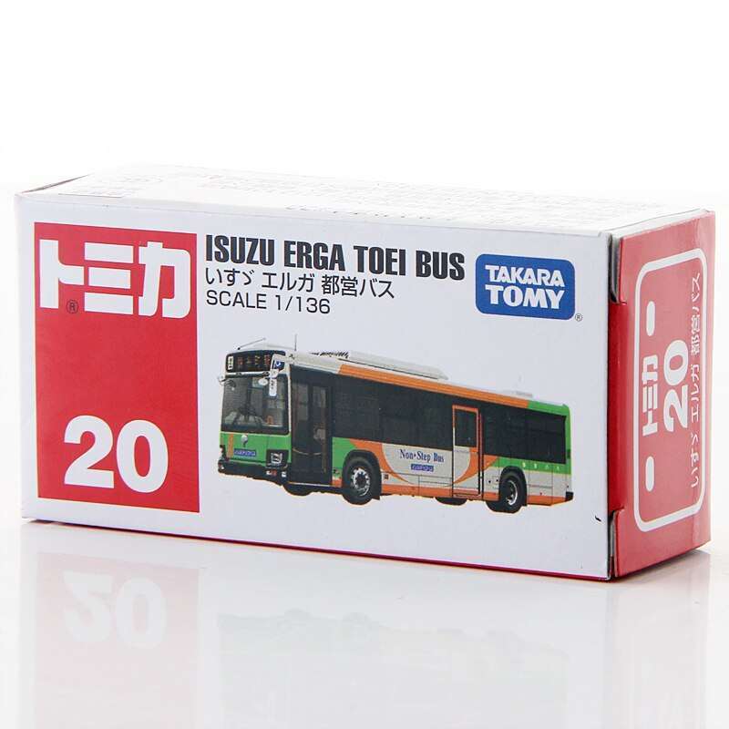 Jual Tomica Regular 20 Isuzu Erga Toei Bus Takara Tomy Diecast Original ...
