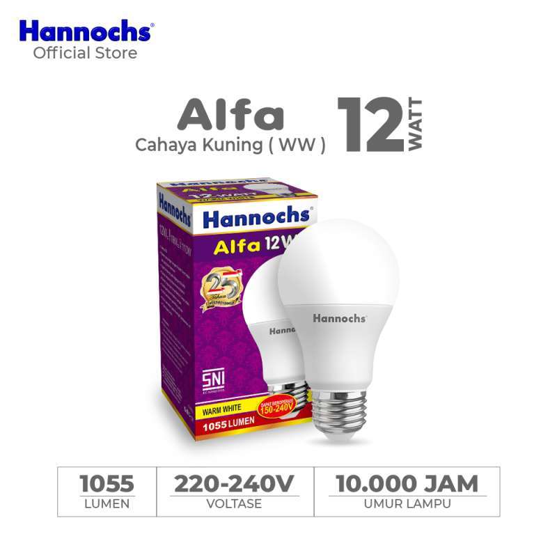 Jual Lampu Led 12 Watt Hannoch Original Murah - Harga Diskon Juni 2024 ...