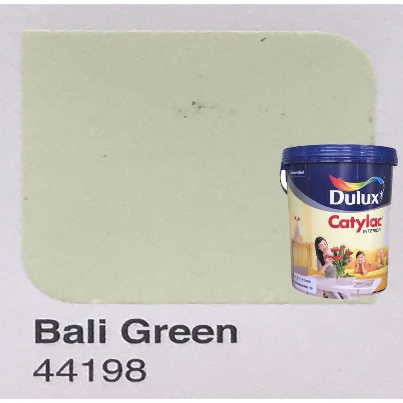 Jual Cat Tembok Interior Dulux Catylac 5kg - Bali Green 44198 Di Seller ...
