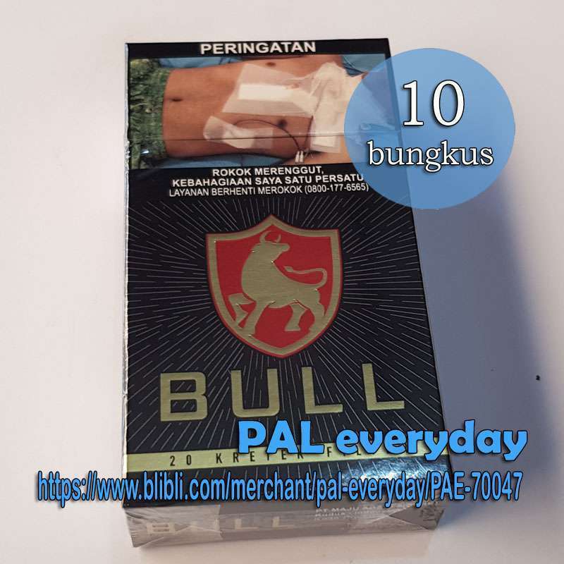 Jual Bull 20 Batang Rokok [1 Slop / 10 Bungkus @ 20 Batang] Di Seller ...