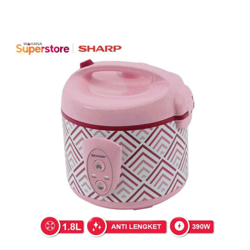 Jual SHARP KS-N18MG-PK Rice Cooker - Pink di Seller WAHANA SUPER ...