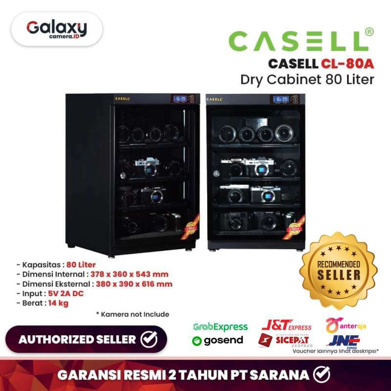 Jual Casell Dry Cabinet CL-80A di Seller Galaxy Camera - Kota Tangerang ...