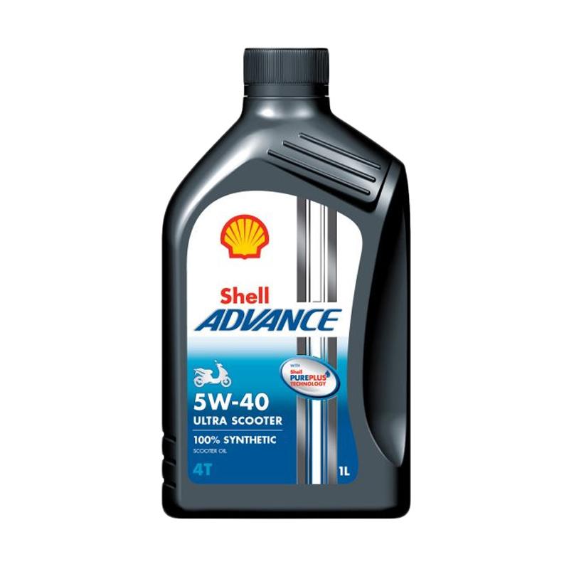 Jual Shell Advance Ultra Scooter 5W-40 Oli Pelumas [1L] di Seller MULTI ...