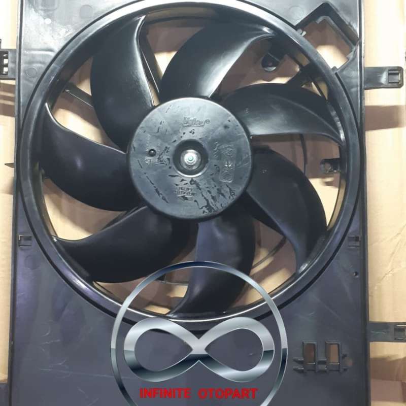 Jual MOTOR FAN RADIATOR ASSY KOMPLIT ATAU EXTRA COOLING FAN FORD FIESTA ...