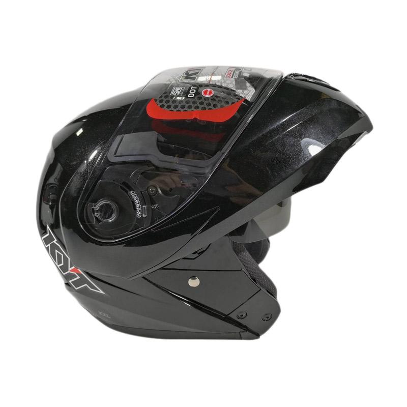 Jual Kyt Rrx Modular Doubel Visor Helm Full Face - Black Di Seller ...