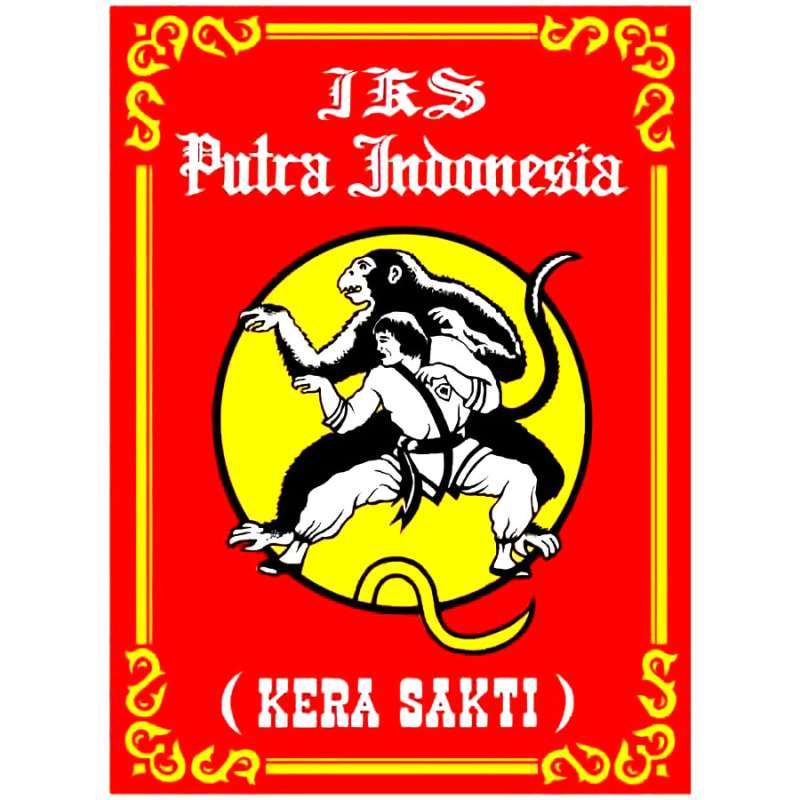 Promo Ikspi Poster Dekorasi Dinding Bela Diri Pencak Silat Lambang Logo Iks Pi Kera Sakti Putra ...