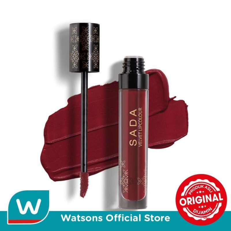 Jual Sada Velvet LipColour - - Nahra Deep Red 3.5 G di Seller WATSONS ...