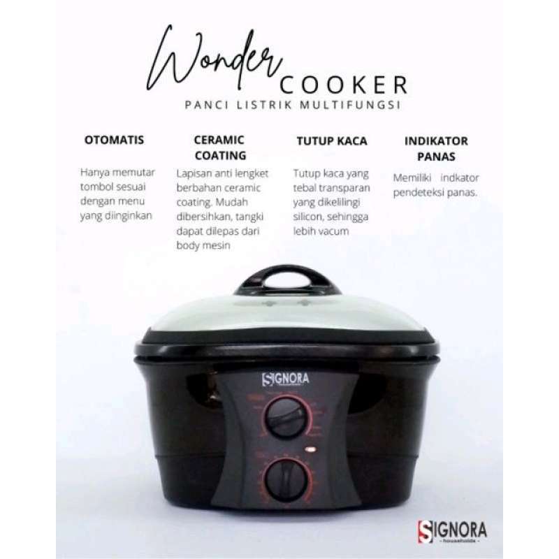 Jual Signora Wonder Cooker - Black di Seller Kells - Dukuh Pakis, Kota ...