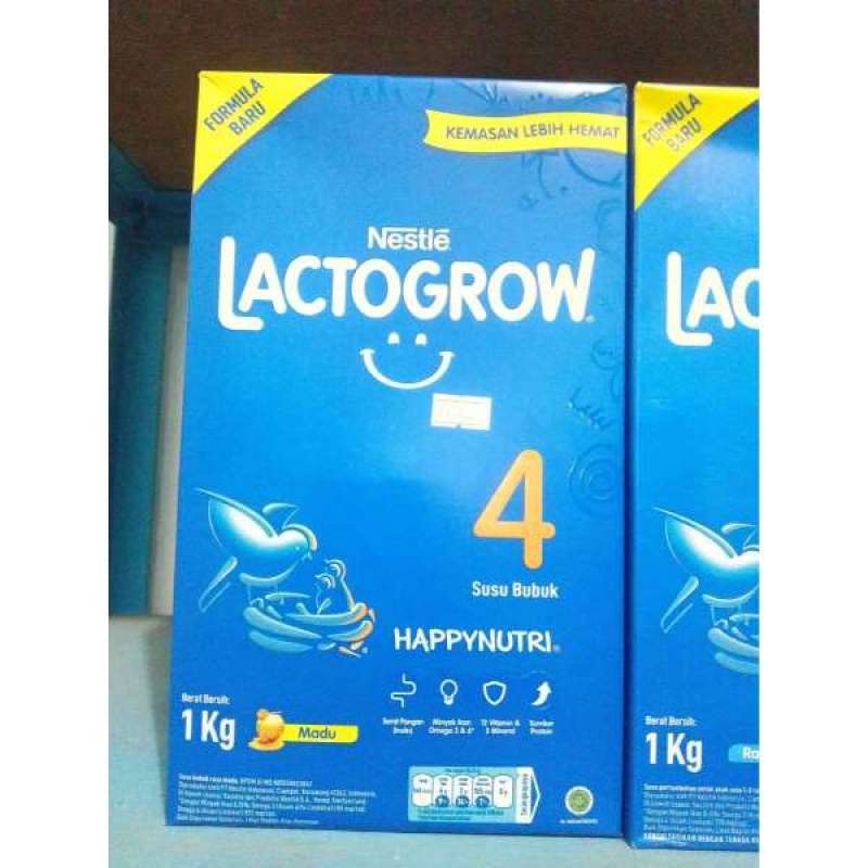 Jual NESTLE LACTOGROW 4 Susu Pertumbuhan Rasa Madu 3-5 tahun Box 750g ...