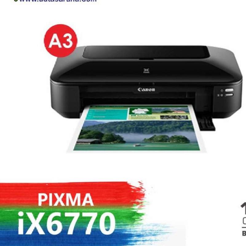 Jual Canon Printer Ix6770 Ix-6770 Ix 770 Pixma Inkjet Printer A3 Print ...