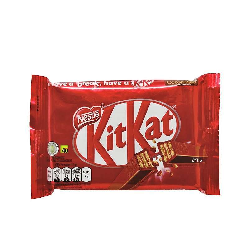 Jual Kit Kat 4F - Four Fingers MILK CHOCOLATE Wafer - 35gr KITKAT 4F ...