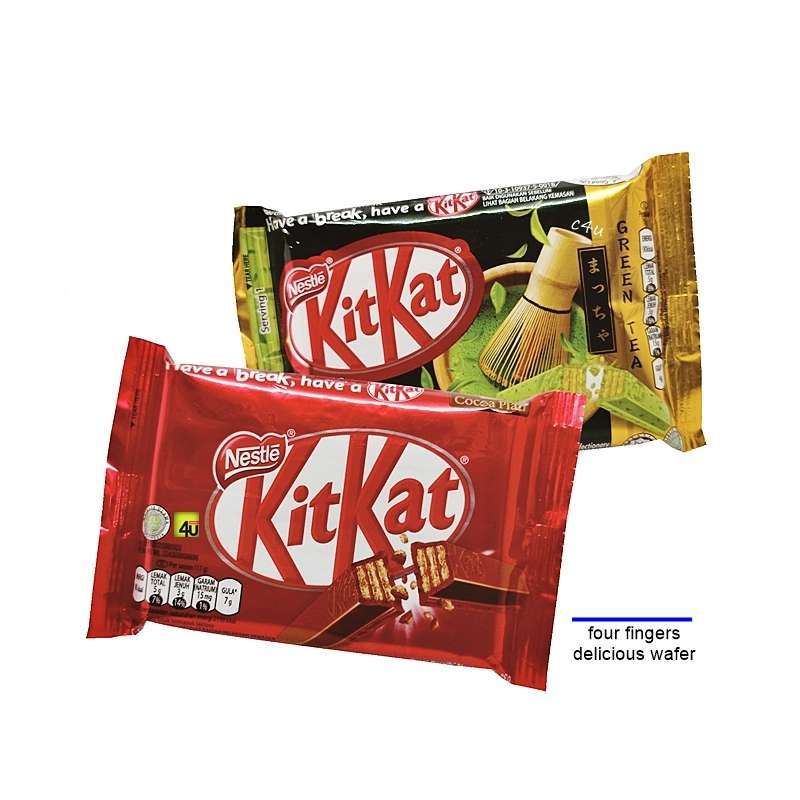 Jual Kit Kat 4F - Four Fingers MILK CHOCOLATE Wafer - 35gr KITKAT 4F ...
