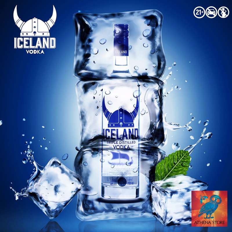 Promo Iceland Triple Distilled Vodka Minuman Diskon 19% Di Seller ...
