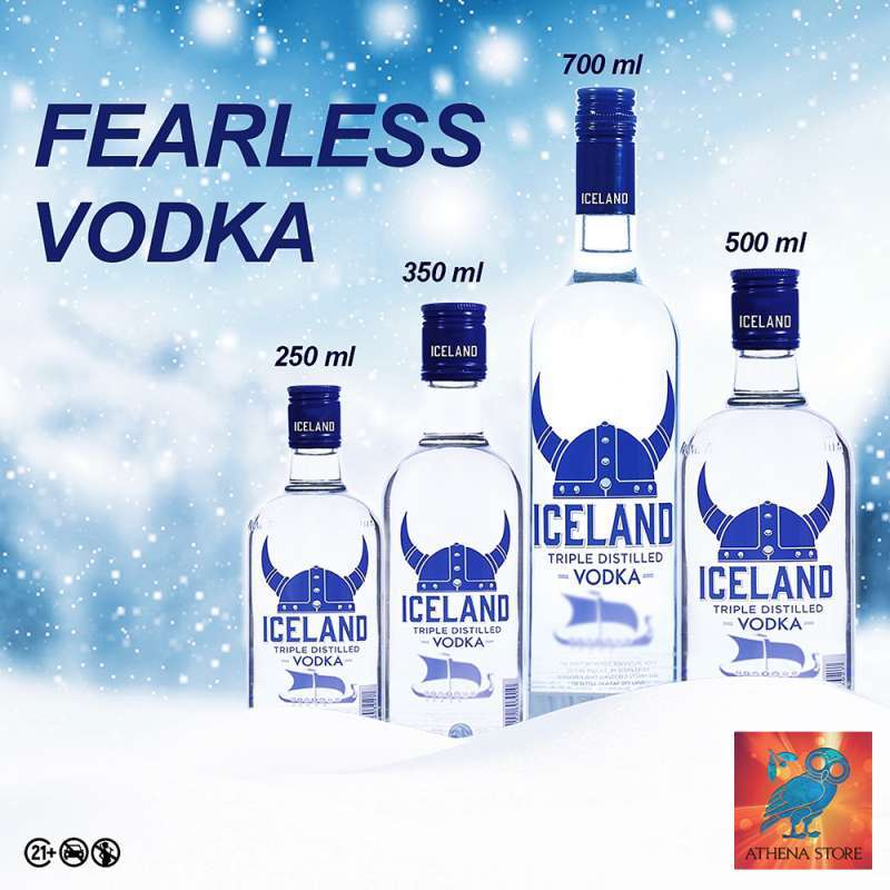 Promo Iceland Triple Distilled Vodka Minuman Diskon 19% Di Seller ...