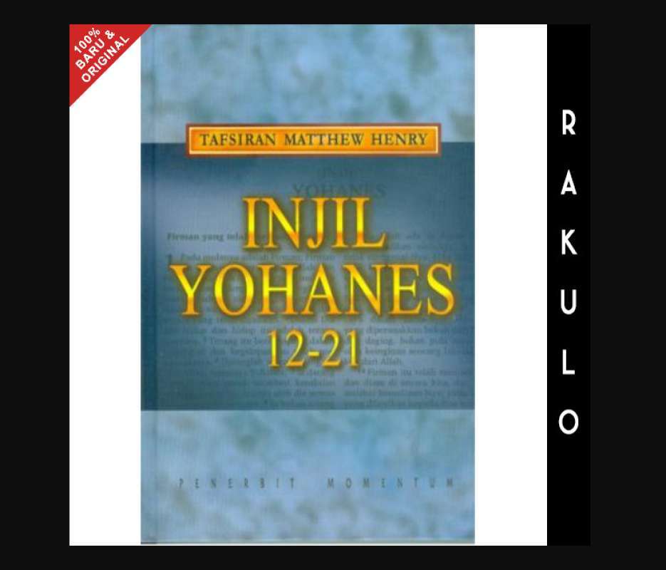 Jual Tafsiran Injil Yohanes Original Harga Termurah Maret 2024 | Blibli