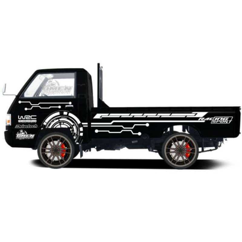 Jual Sticker cutting mobil suzuki L300 dengan bahan cutting putih yg ...