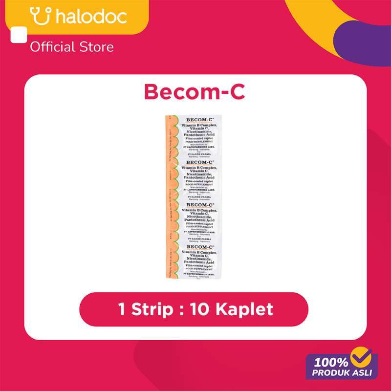 Promo Becom-C Kaplet Multivitamin [10 Tablet/ Strip] Diskon 5% di ...