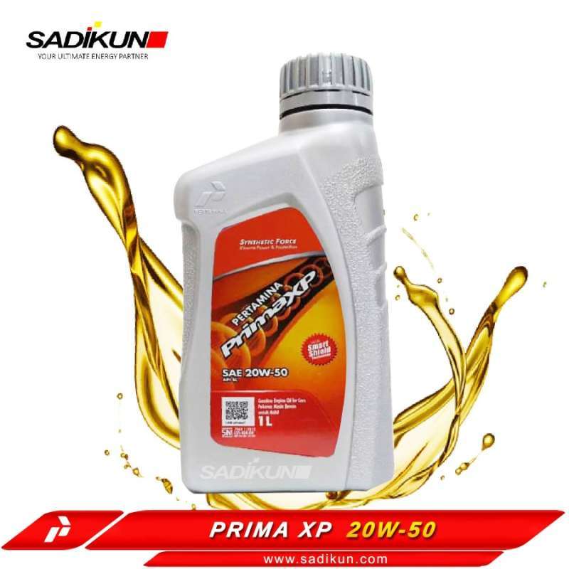 Promo Fs - Pertamina Prima Xp 20w-50 Oli Mobil [1 Liter] Diskon 17% Di ...